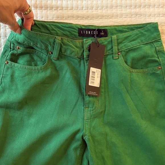 Lioness | Jeans | Lioness Emerald Green Pants | Poshmark